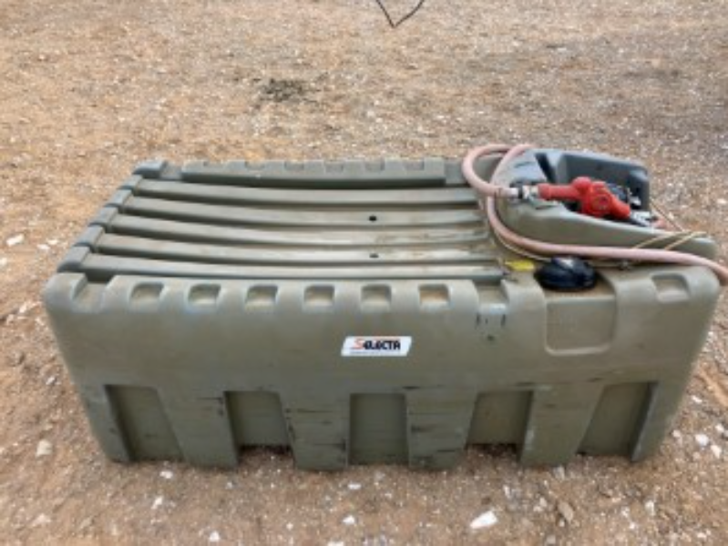 LOT# 14 - 600L Diesel Pod | AuctionsPlus