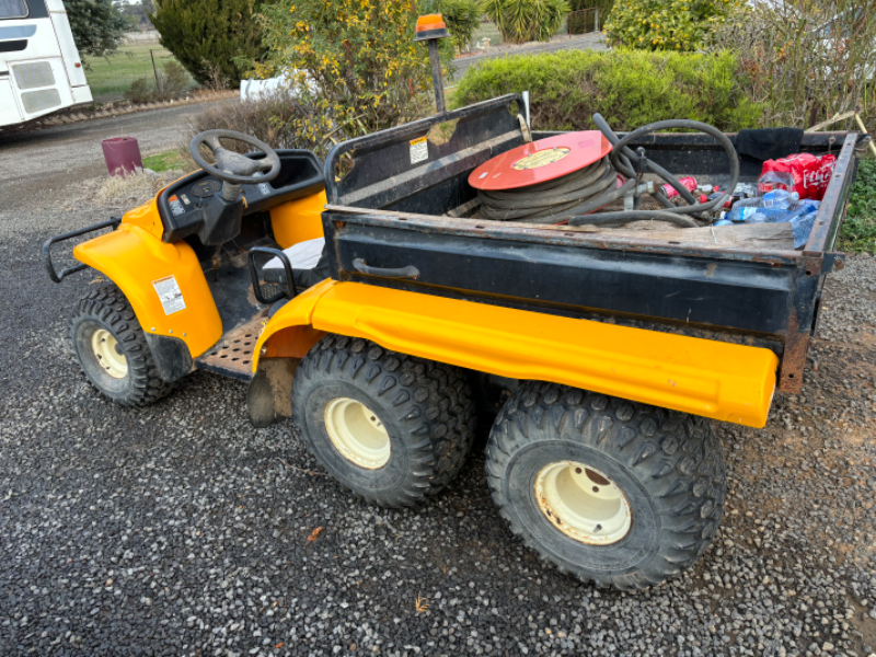 CLUB CADET 6 WHEEL BUGGY, 25 HP HONDA TWIN V MOTOR. | AuctionsPlus