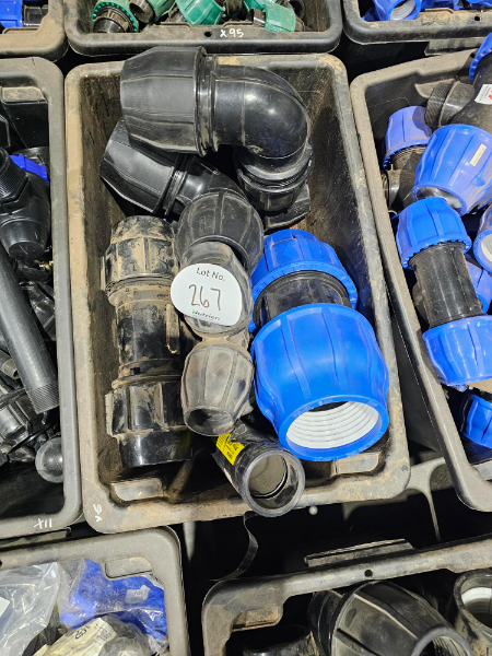 LOT# 267 - Assorted Poly Fittings | AuctionsPlus