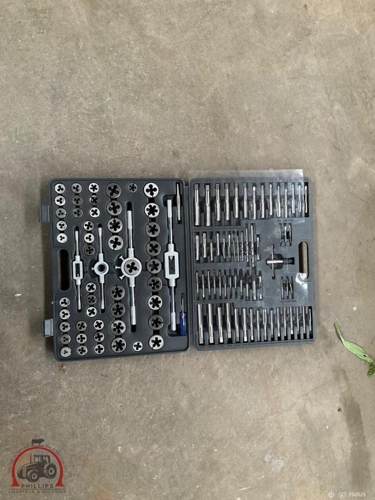 Lot 18 - SABER 115 Piece Tap & Dye Set | AuctionsPlus