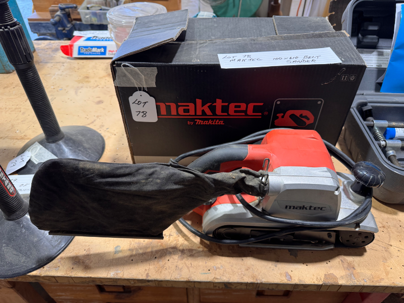 Lot 78 - Maktec Belt Sander. | AuctionsPlus