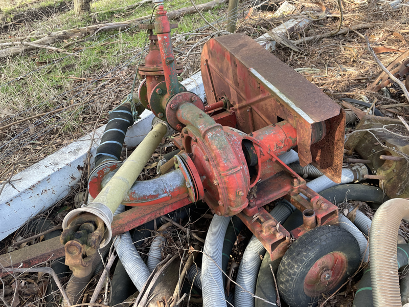 Lot 101 - Trailing Ajax PTO Water Pump | AuctionsPlus