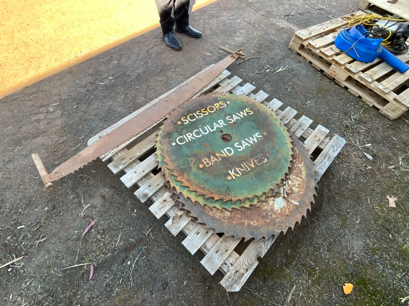 Lot 176 - 5 x Assorted Circular Saws & Cross Cut Saw | AuctionsPlus