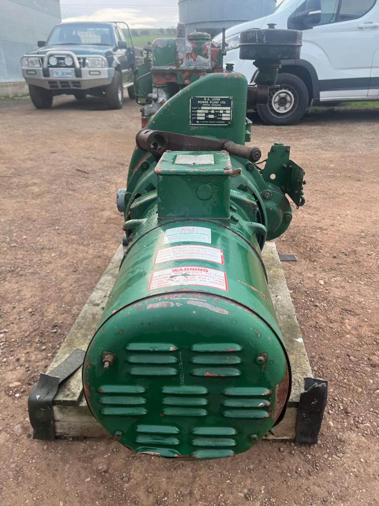 Lot 44 - RA Lister Power Plant - 4KVA | AuctionsPlus