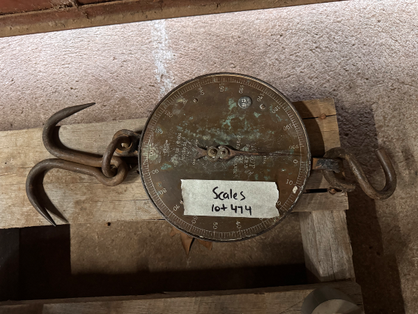 Lot 474 - Scales. | AuctionsPlus