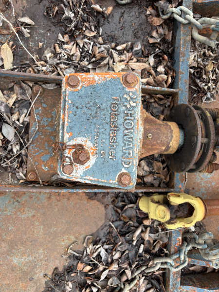Lot 18 - Howard slasher in working order (noisy gear box) | AuctionsPlus