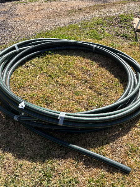 Lot 128 - 2 inch poly pipe | AuctionsPlus