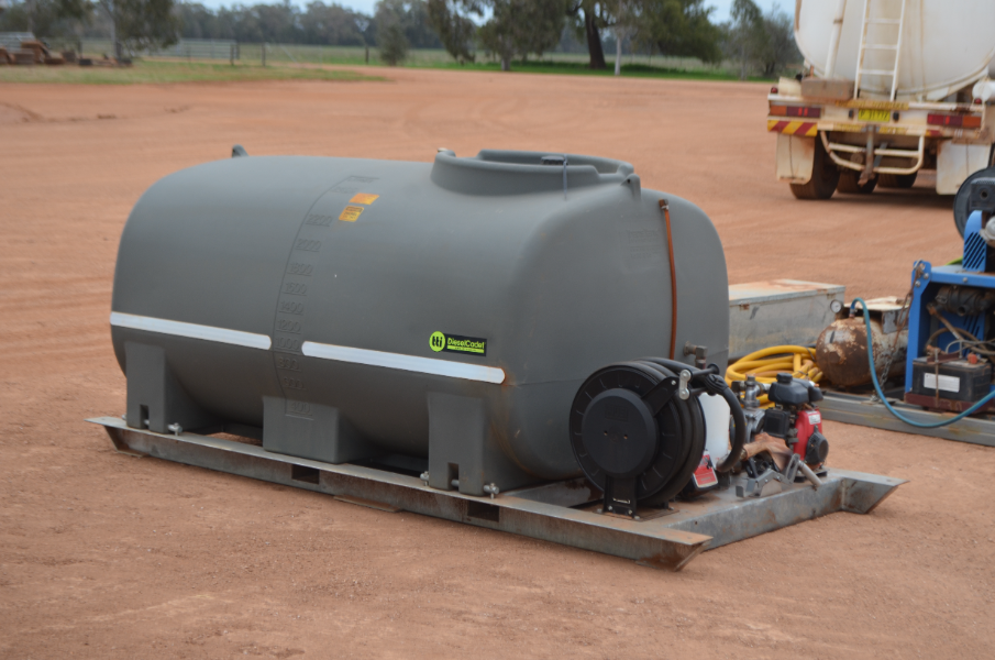 Lot 141 - 2400L Diesel Tank | AuctionsPlus
