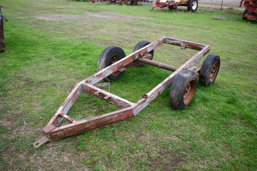 Lot 84 - Tandem axle trailer chassis | AuctionsPlus