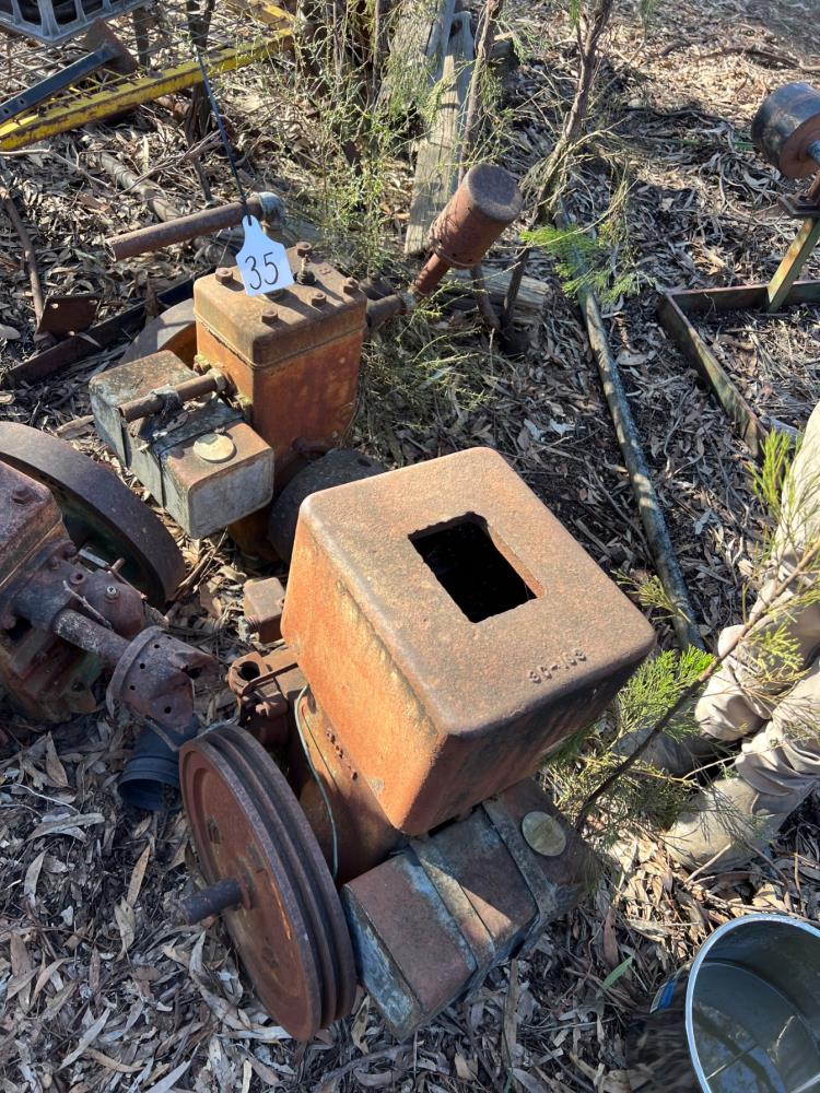 Lot 35 - Buzzacott Stationary Engine 3HP | AuctionsPlus