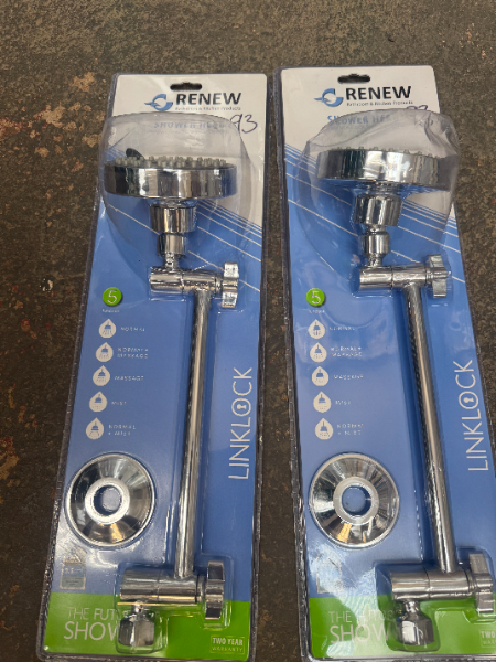 LOT 93 - Renew Shower Head x 2 | AuctionsPlus