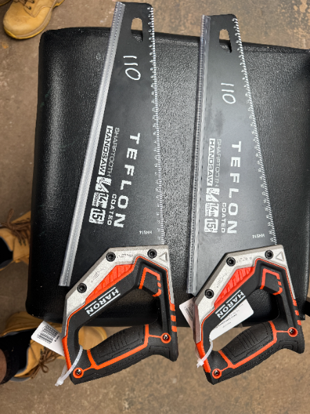 LOT 110 - Haron Hand Saw x 2 | AuctionsPlus