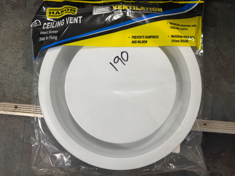 LOT 190 - Haron Ceiling Vent | AuctionsPlus