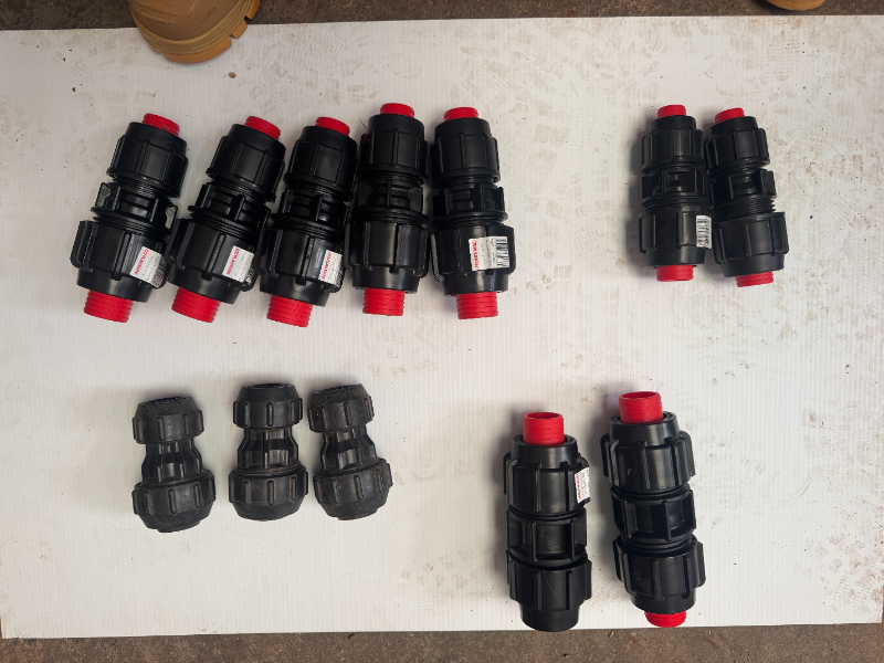 LOT 214 - Assorted Poly Fittings | AuctionsPlus