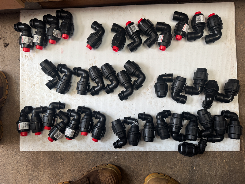 LOT 219 - Assorted Poly Fittings | AuctionsPlus
