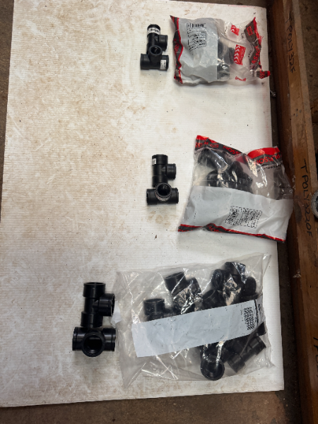 LOT 242 - Assorted Poly Fittings | AuctionsPlus
