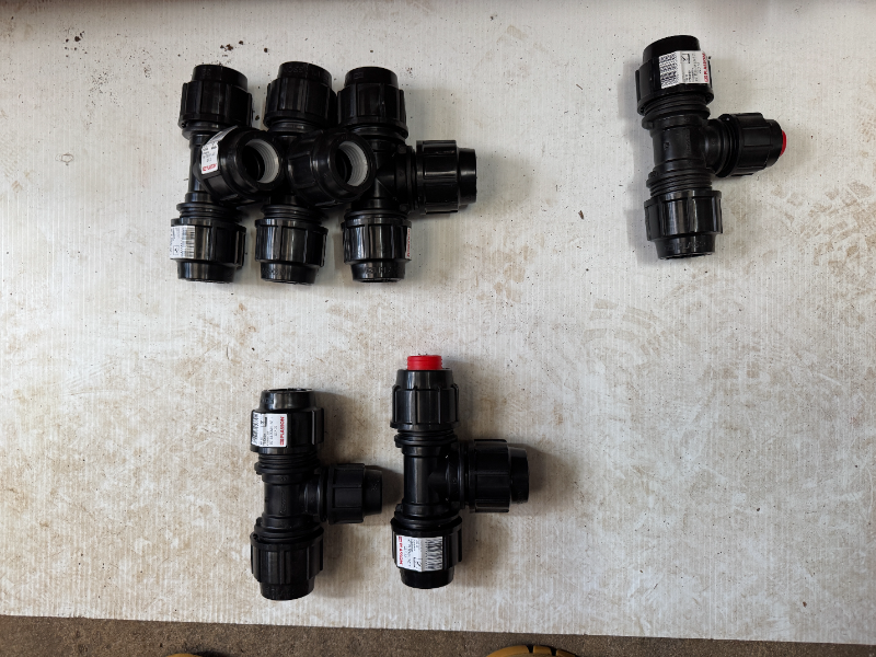 LOT 250 - Assorted Poly Fittings | AuctionsPlus