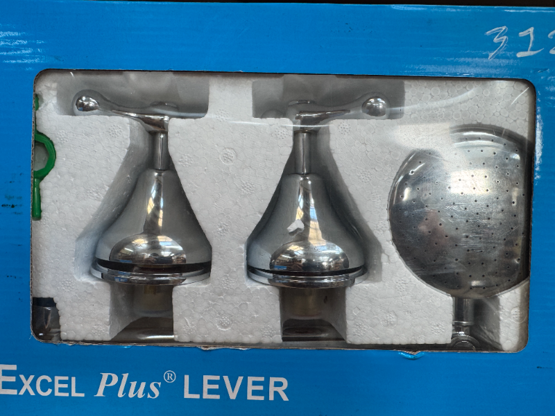 LOT 312 - Excel Lever Shower Tapware and Shower Set x 2 | AuctionsPlus