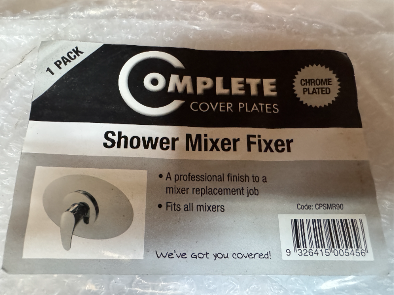 LOT 349 - Complete Shower Mixer Cover Plate - Round | AuctionsPlus