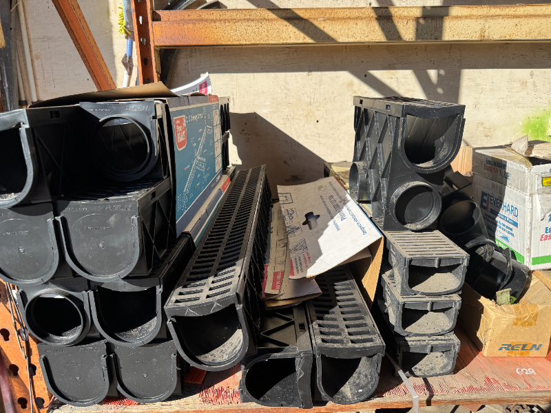 LOT 629 - Quantity Reln Storm Drain Outlets & Drains | AuctionsPlus