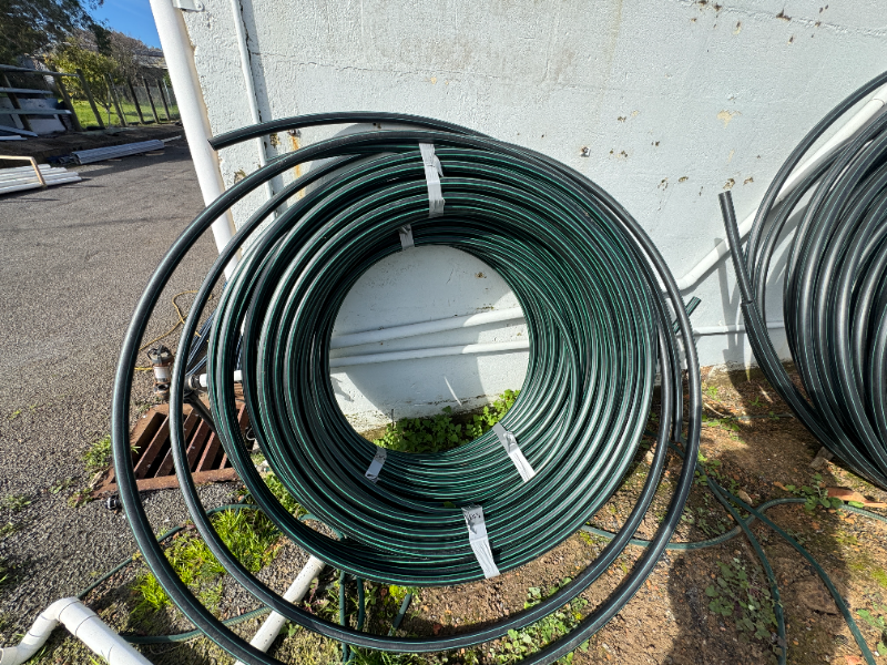 LOT 648 - Green Line Poly Pipe x 3 | AuctionsPlus