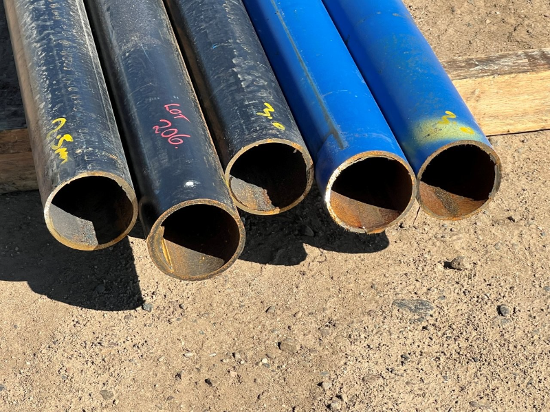 Lot 206 - 5 X LENGTHS OF 100NB PIPE | AuctionsPlus