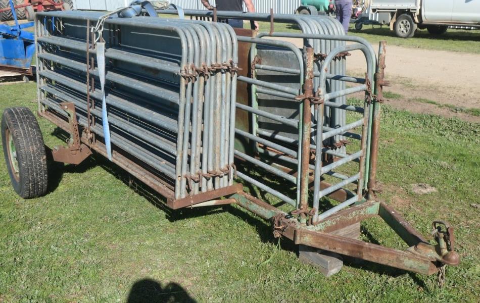 Lot 21 - Portable Sheep Yards | AuctionsPlus
