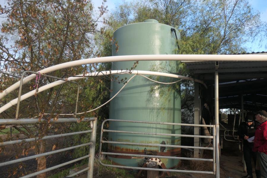 Lot 31 - Dairy Yard Flush Tank | AuctionsPlus