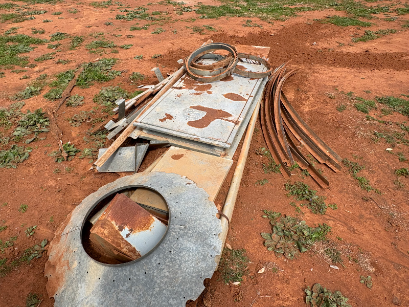 Lot 54 - Flat Bottom Silo Normyl Silo | AuctionsPlus