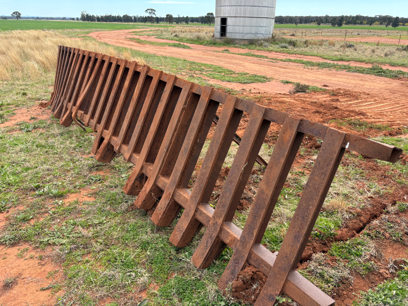 Lot 88 - Stick Rake - Homemade | AuctionsPlus