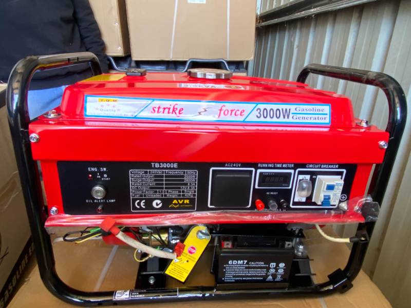 Lot 331 - STRIKE FORCE GENERATOR 3.5KVA | AuctionsPlus