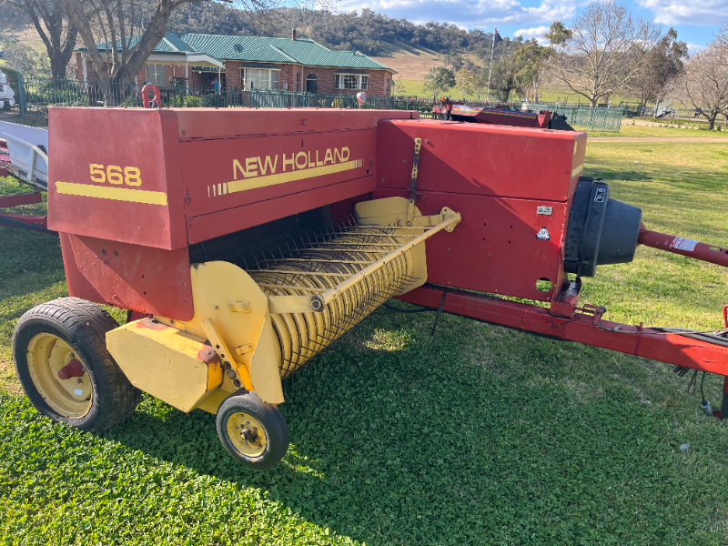 Lot 31 - New Holland 568 Baler | AuctionsPlus