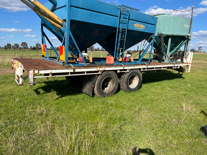 Lot 44 - Farm Trailer ex Truck Chassis | AuctionsPlus