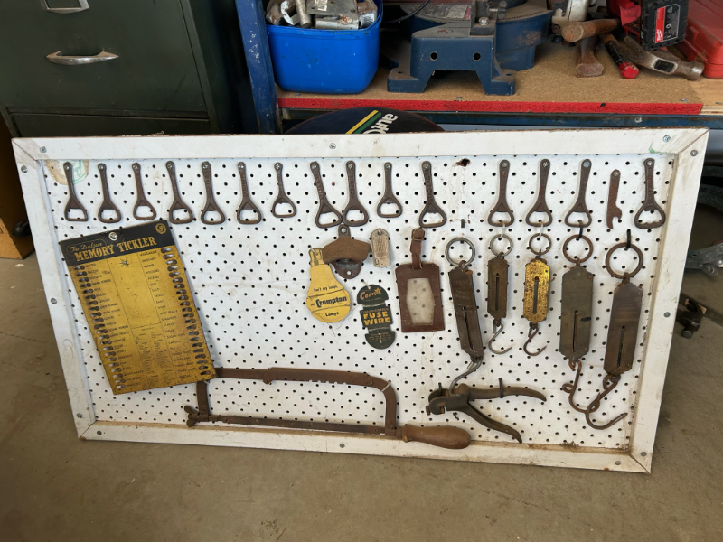 Lot 42 - Display board, Coca-Cola bottle opener, large range of other ...