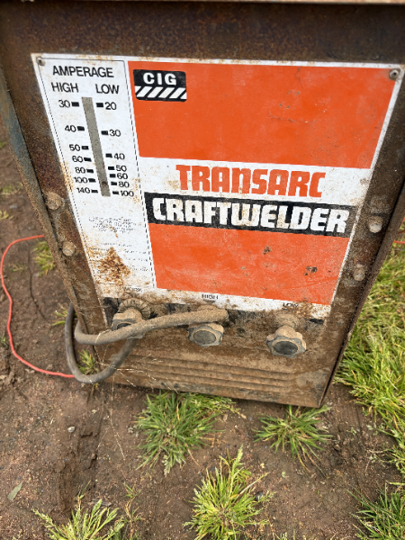 Lot 95 - CIG Transarc Craftwelder Stick Welder | AuctionsPlus