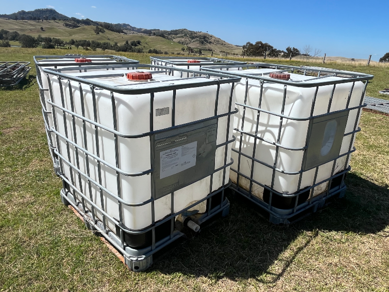 Lot 161 - 4 X 1000L PODS | AuctionsPlus