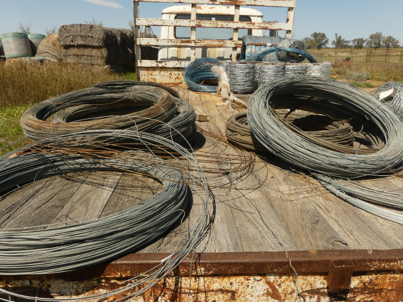 Lot 79 - 6 rolls high tensile wire | AuctionsPlus