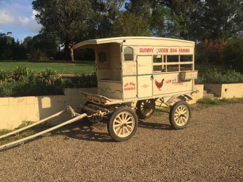 Lot 438 - Milk Delivery Cart | AuctionsPlus