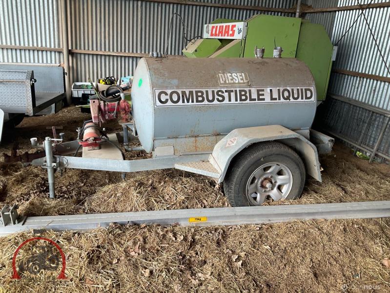 Lot 4 - J Furphy & Sons Fuel Trailer (Combustable Liquid) | AuctionsPlus
