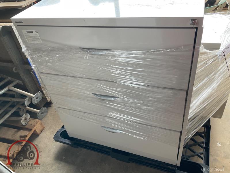 Lot 95 - Brown Built Lateral Filing Cabinet | AuctionsPlus
