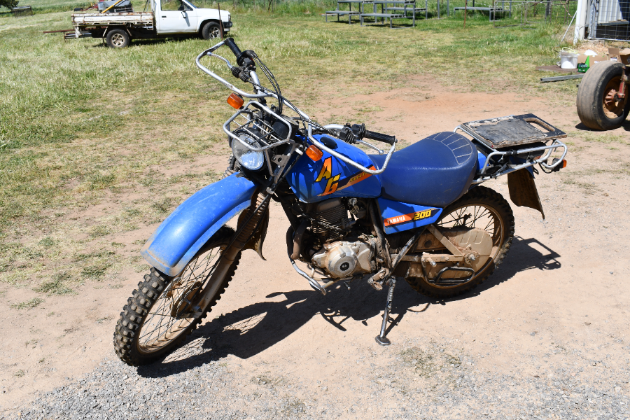 Lot 7 - Yamaha 200 Ag Bike | AuctionsPlus