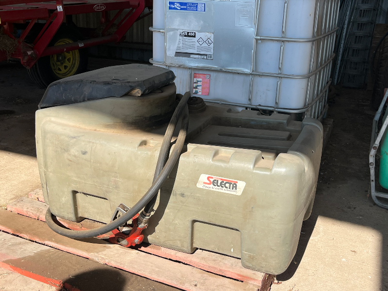 Lot 50 - SILVAN PORTABLE DIESEL TANK | AuctionsPlus