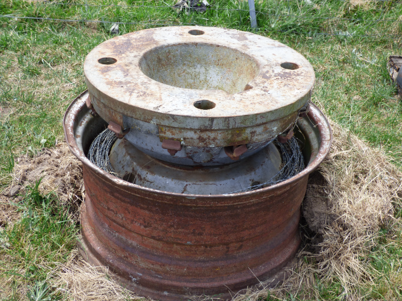 Lot 98 - Tractor Ballast Weight Rear Wheel | AuctionsPlus
