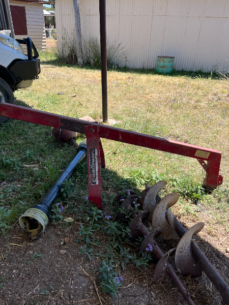 Lot 36 - Challenger PTO Post Hole Digger | AuctionsPlus