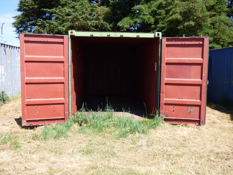 Lot 130 - 20ft Shipping Container | AuctionsPlus