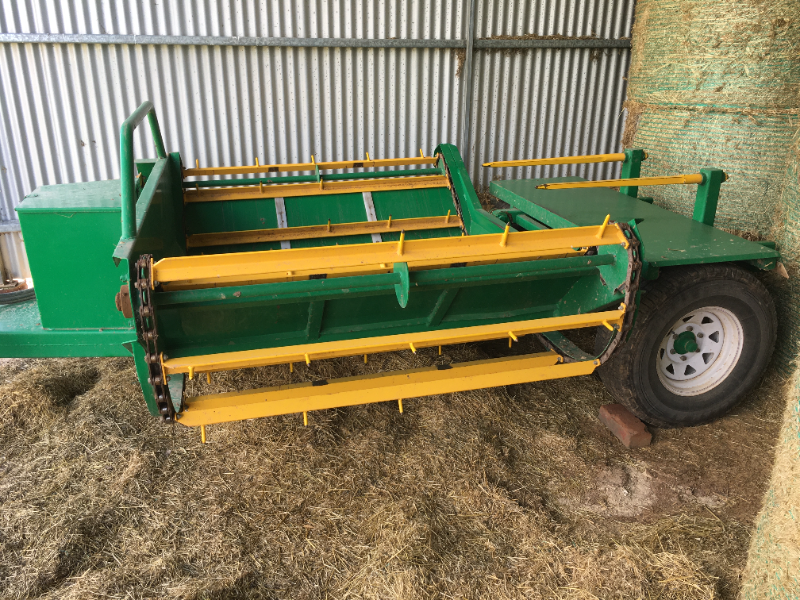 Lot 3 - PTO Tow Behind Hay Feeder | AuctionsPlus
