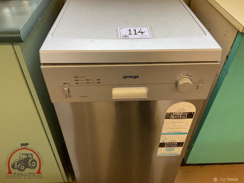 Lot 114 - Omega DW300XA Small Dishwasher | AuctionsPlus