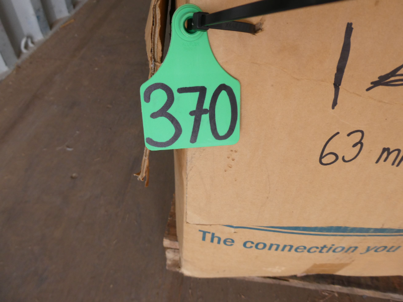 Lot 370 - PALLET OF ELBOWS, JOINERS, BRASS NON RETURN VALVES | AuctionsPlus