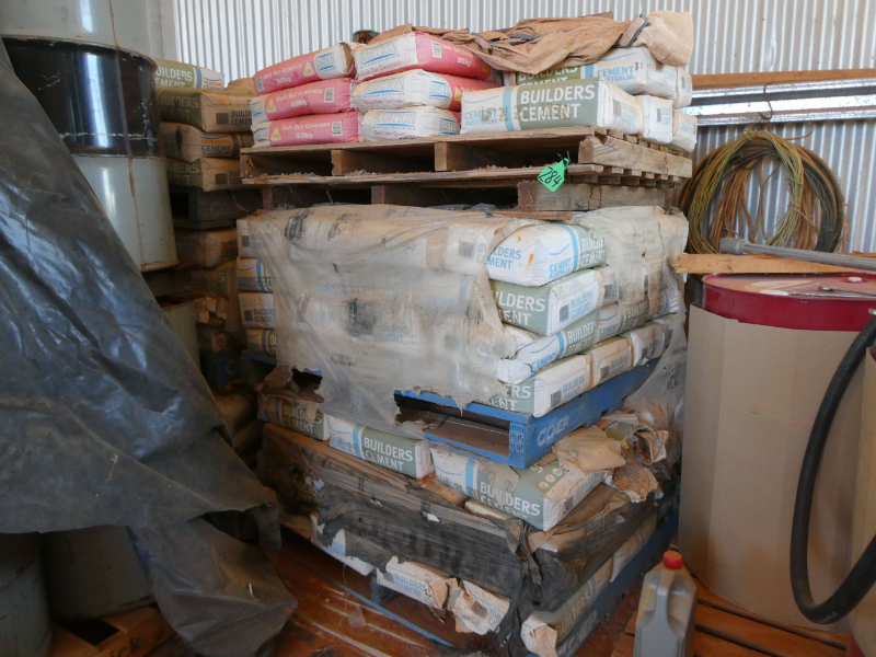 Lot 287 - 6 PALLETS OF 25KG CEMENT | AuctionsPlus