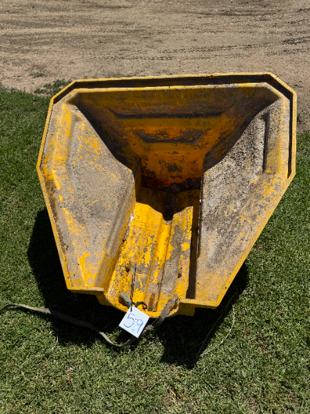 Lot 59 - GAB2 hard poly grain hopper | AuctionsPlus